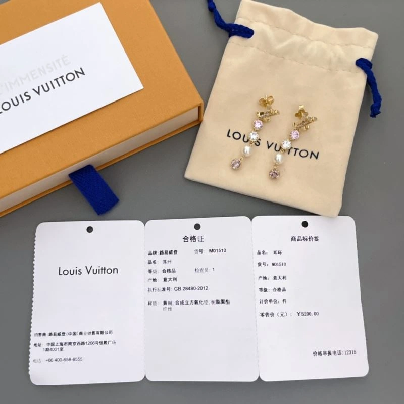 Original Louis Vuitton Earrings