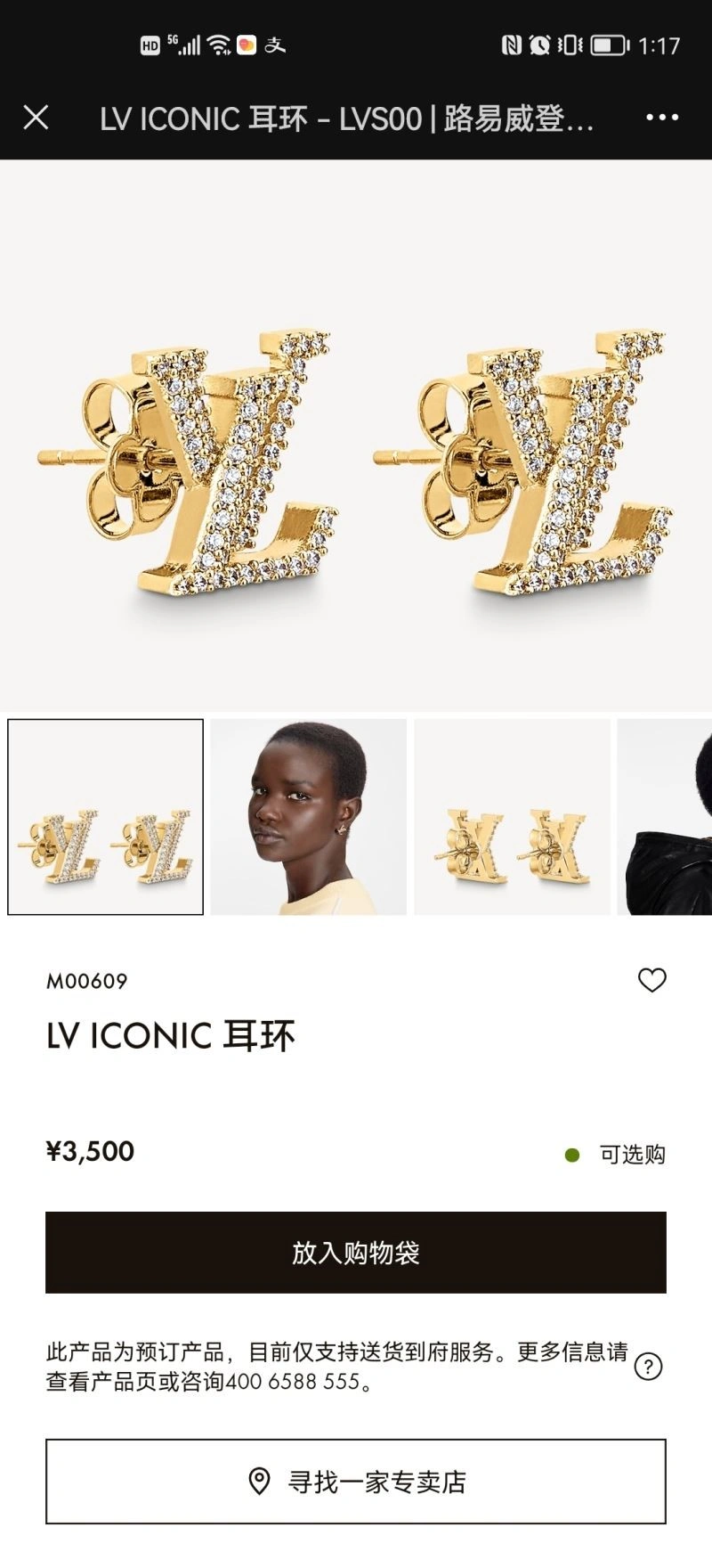 Louis Vuitton Earrings