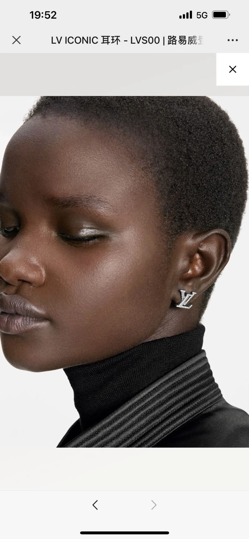 Real Louis Vuitton Earrings