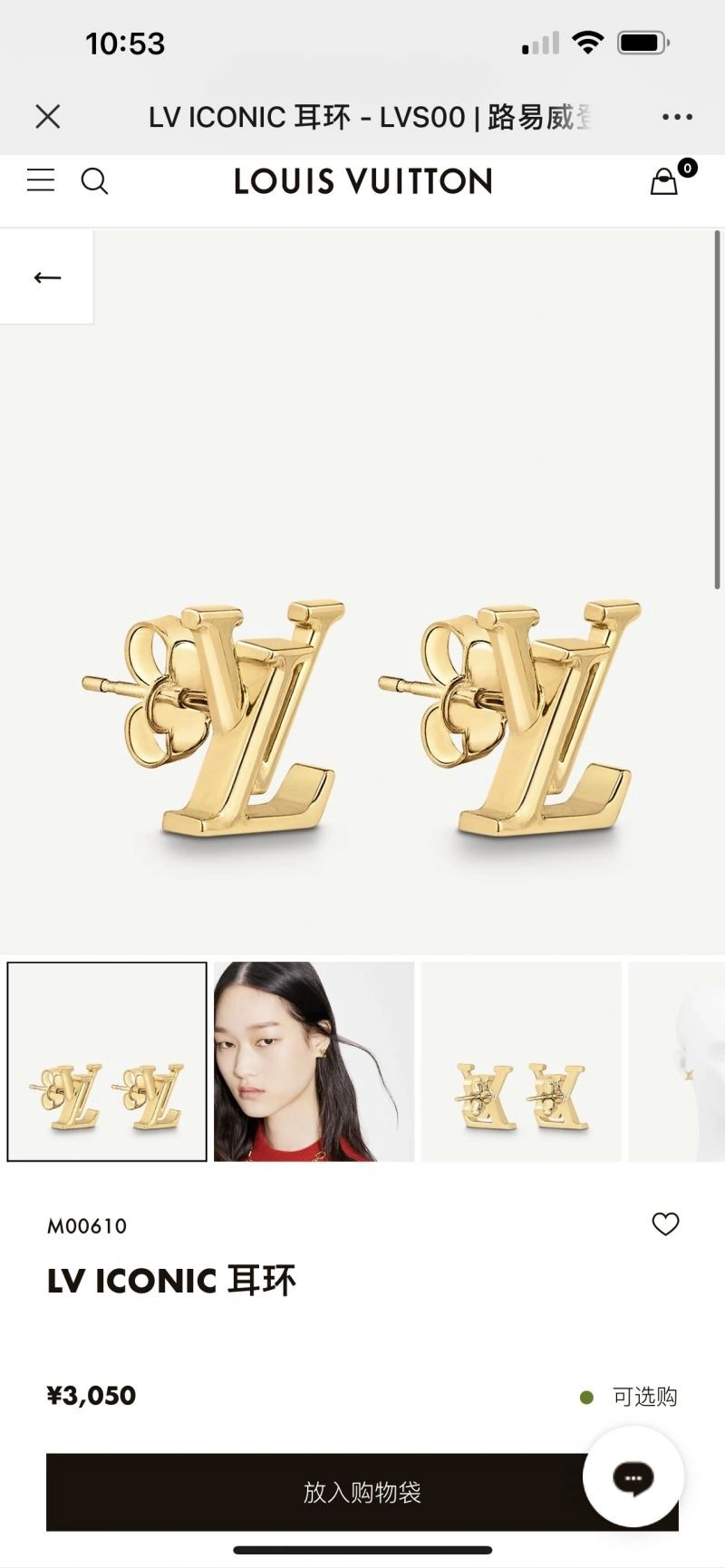 Louis Vuitton Earrings