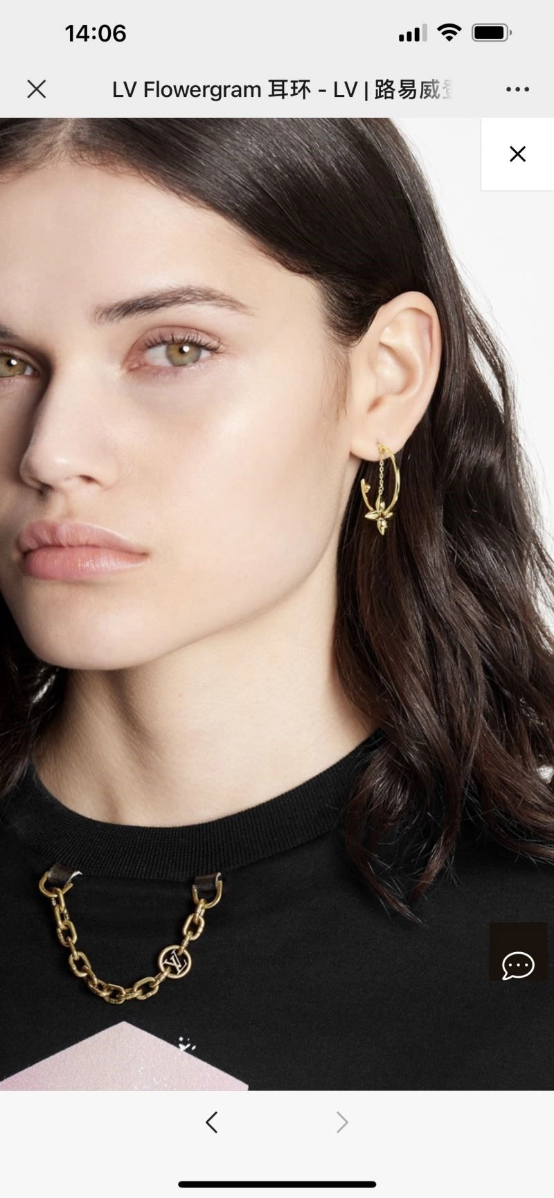 Authentic Louis Vuitton Earrings
