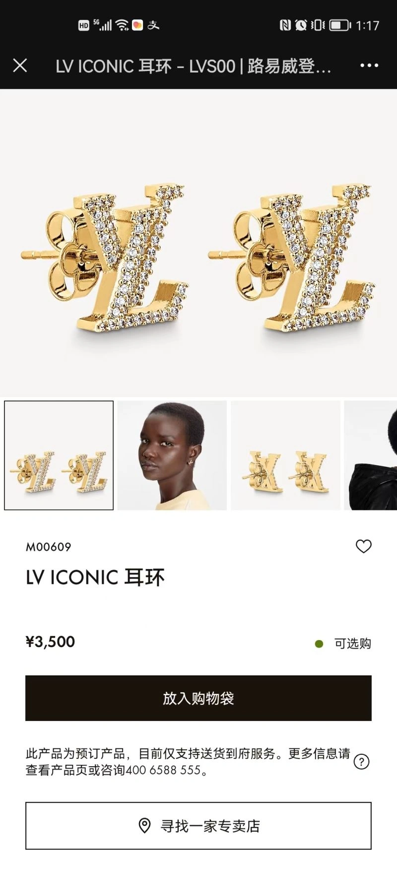 Louis Vuitton Earrings