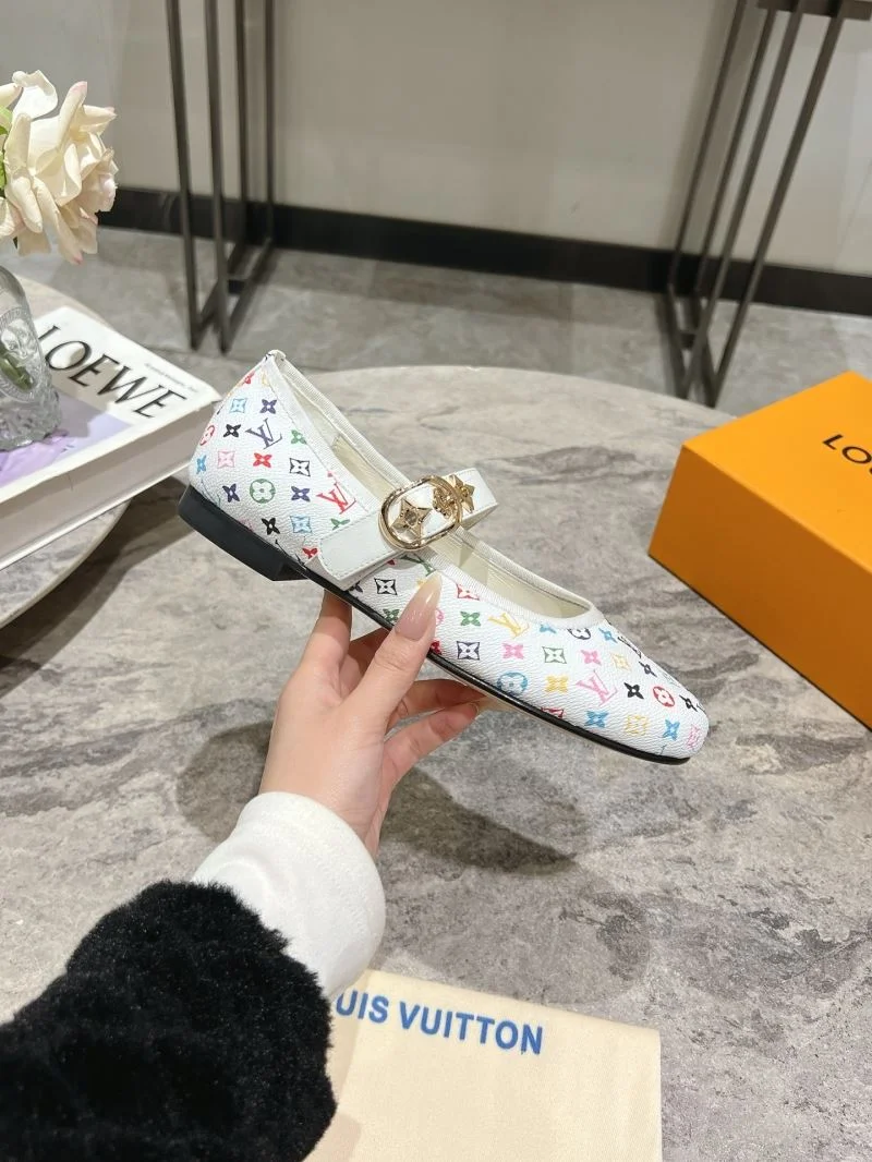 Real Louis Vuitton Flat Shoes