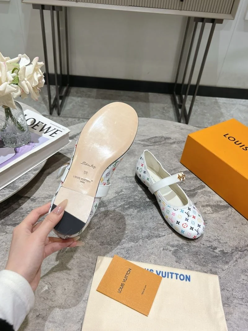 Real Louis Vuitton Flat Shoes