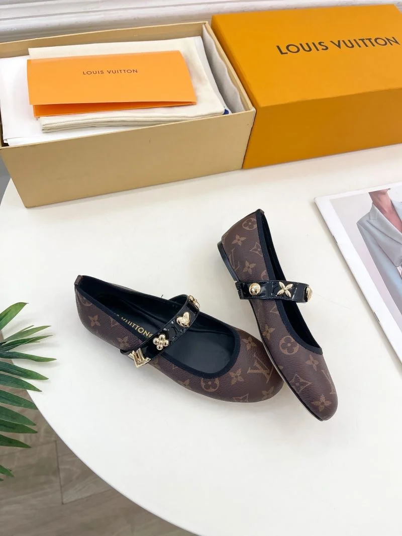 Genuine Louis Vuitton Flat Shoes