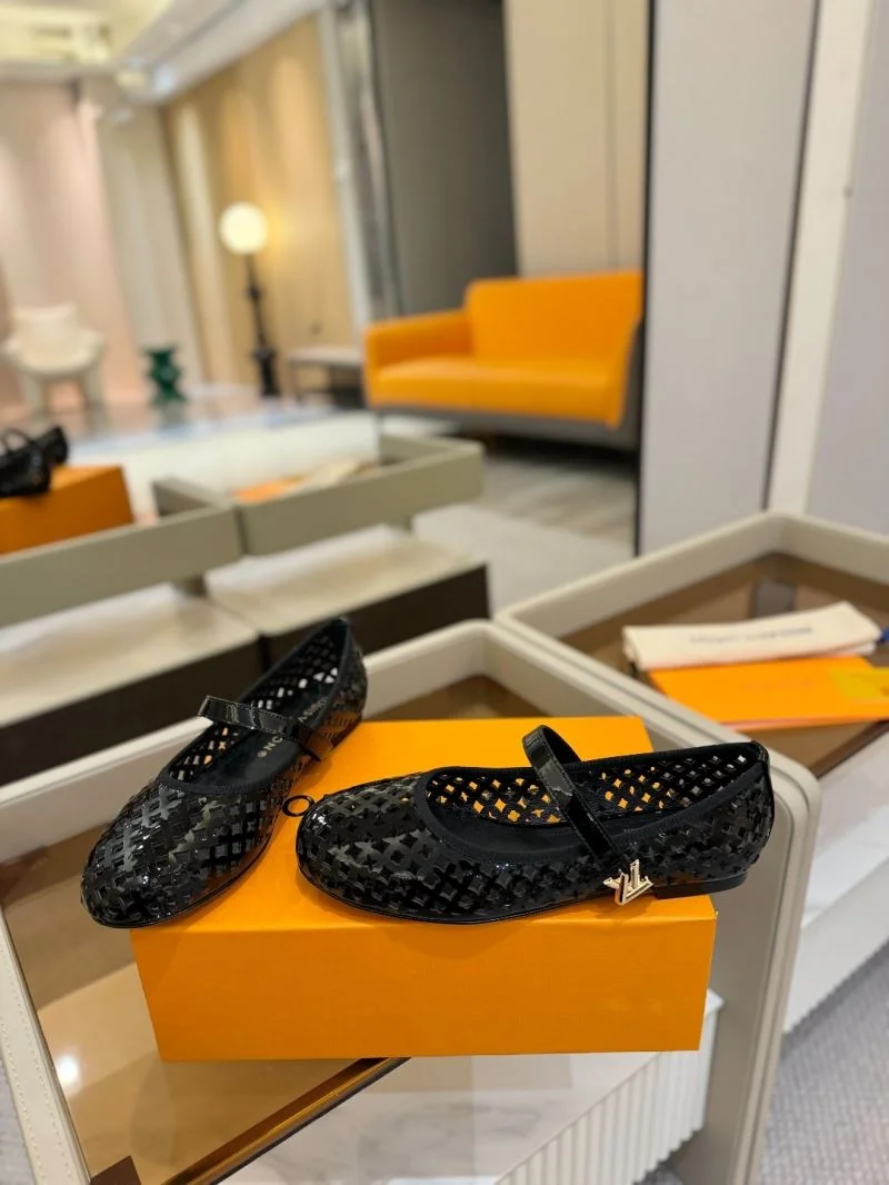 Factory-made Louis Vuitton Flat Shoes