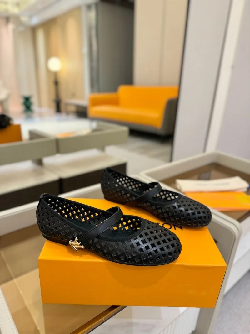 Factory-made Louis Vuitton Flat Shoes