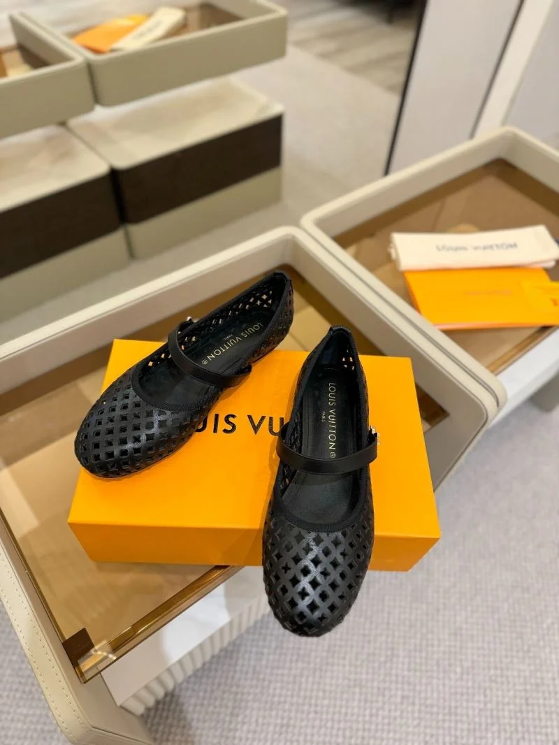 Factory-made Louis Vuitton Flat Shoes