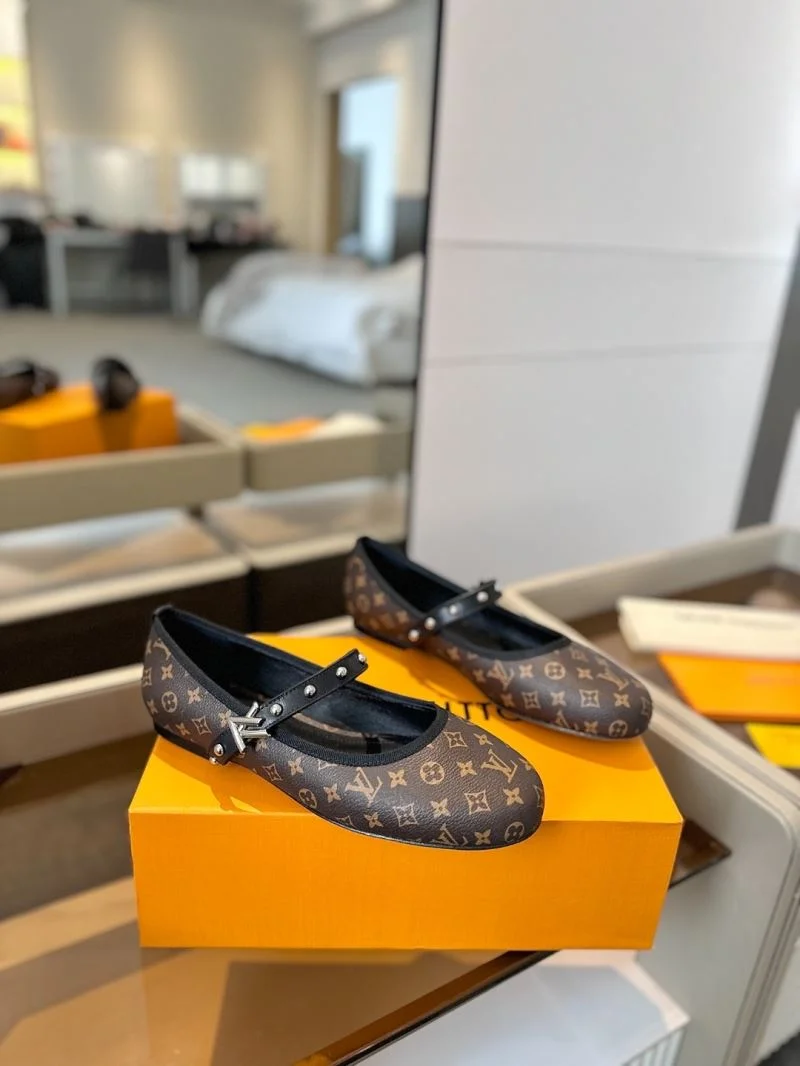 Real Louis Vuitton Flat Shoes