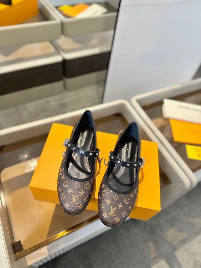 Real Louis Vuitton Flat Shoes