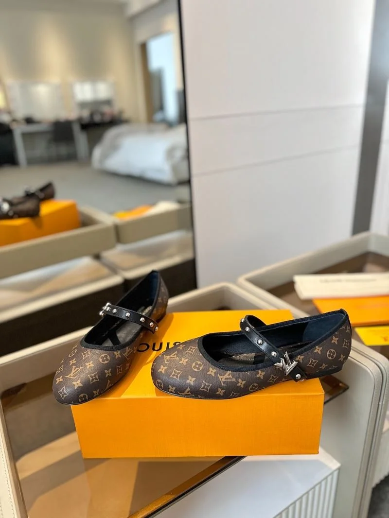 Real Louis Vuitton Flat Shoes