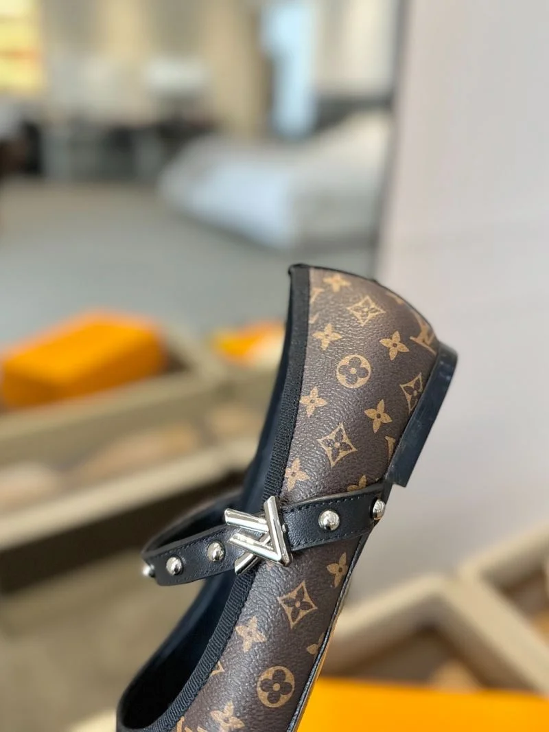 Real Louis Vuitton Flat Shoes
