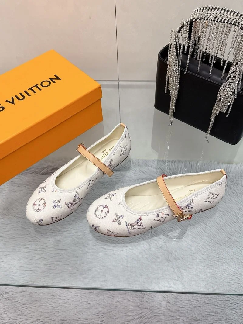 Real Louis Vuitton Flat Shoes