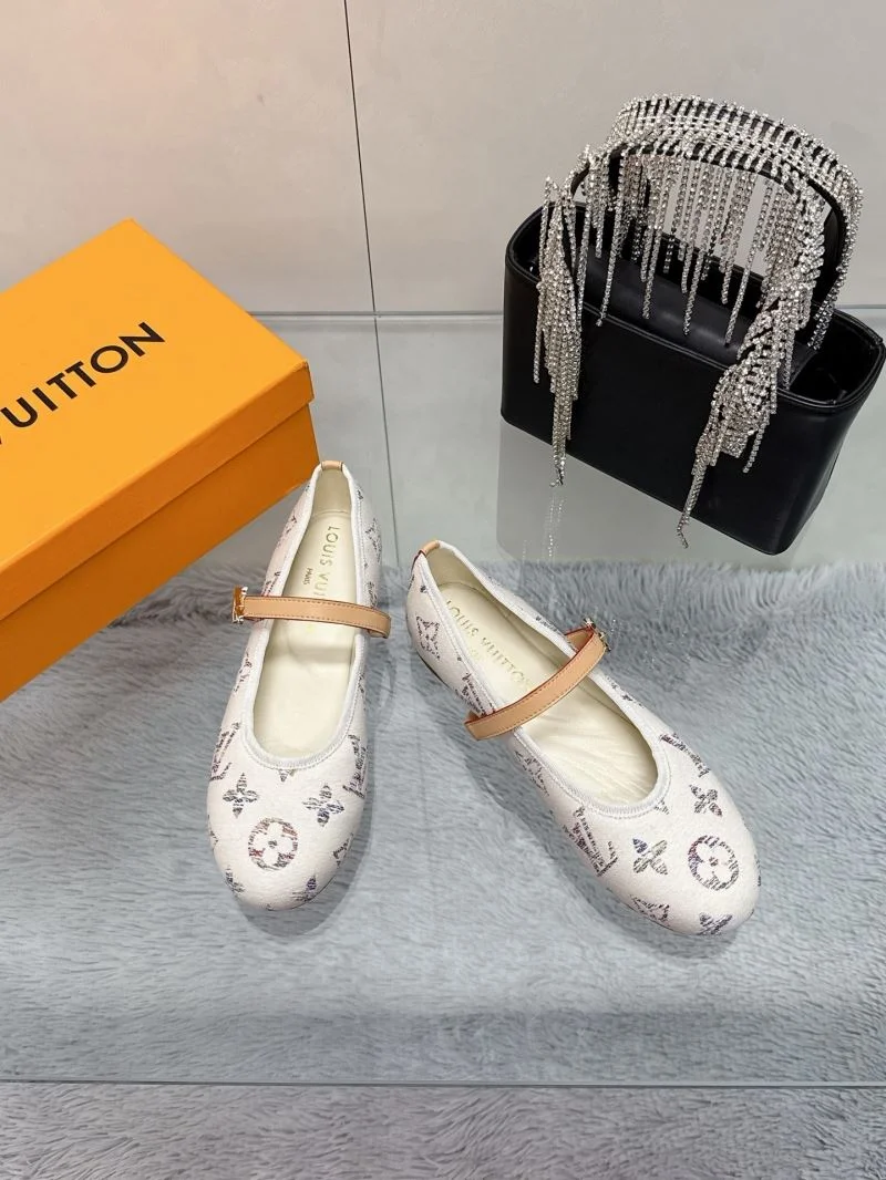 Real Louis Vuitton Flat Shoes