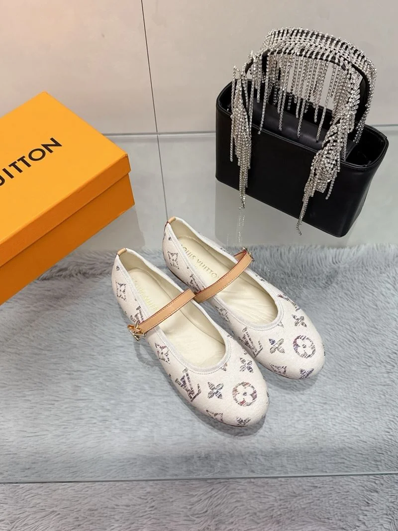 Real Louis Vuitton Flat Shoes