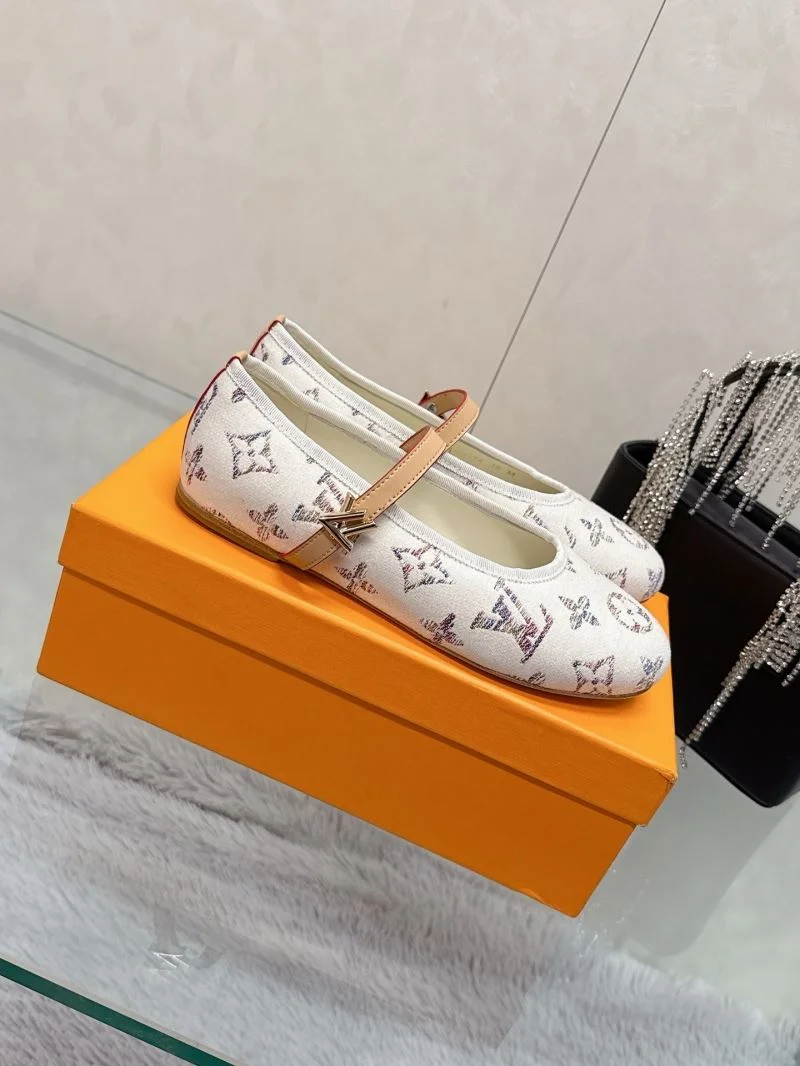 Real Louis Vuitton Flat Shoes