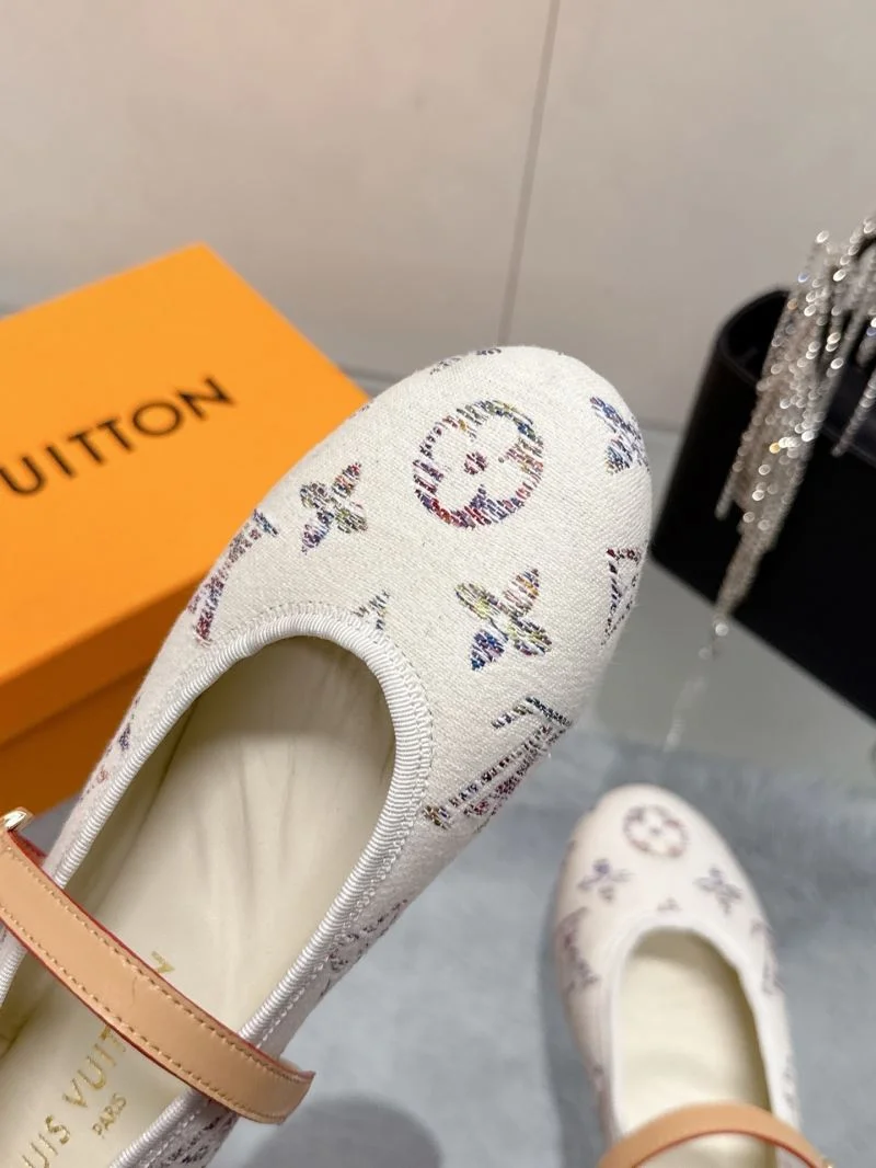 Real Louis Vuitton Flat Shoes