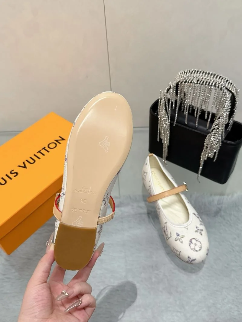 Real Louis Vuitton Flat Shoes
