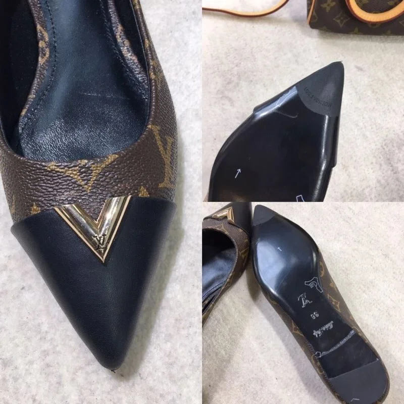 Brand-authenticated Louis Vuitton Flat Shoes