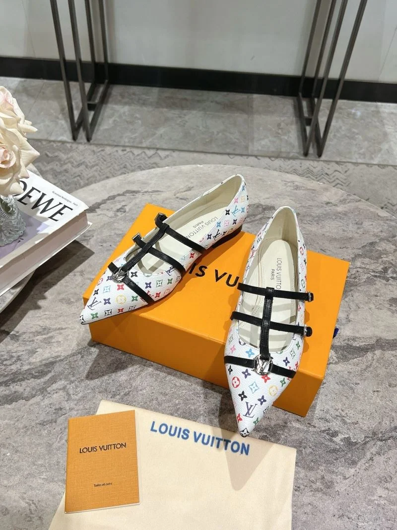 Official Louis Vuitton Flat Shoes