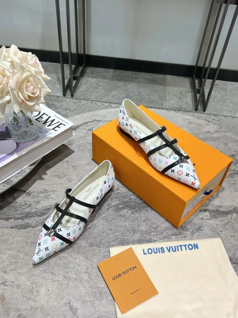 Official Louis Vuitton Flat Shoes