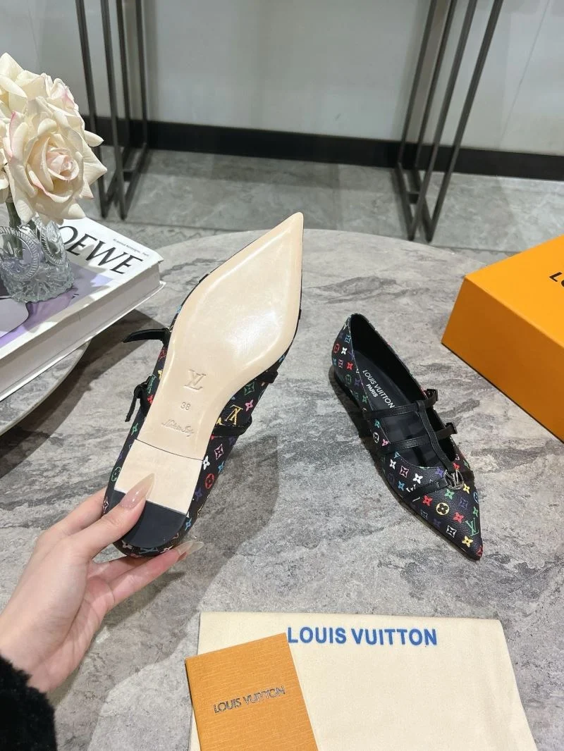 Inexpensive Louis Vuitton Flat Shoes