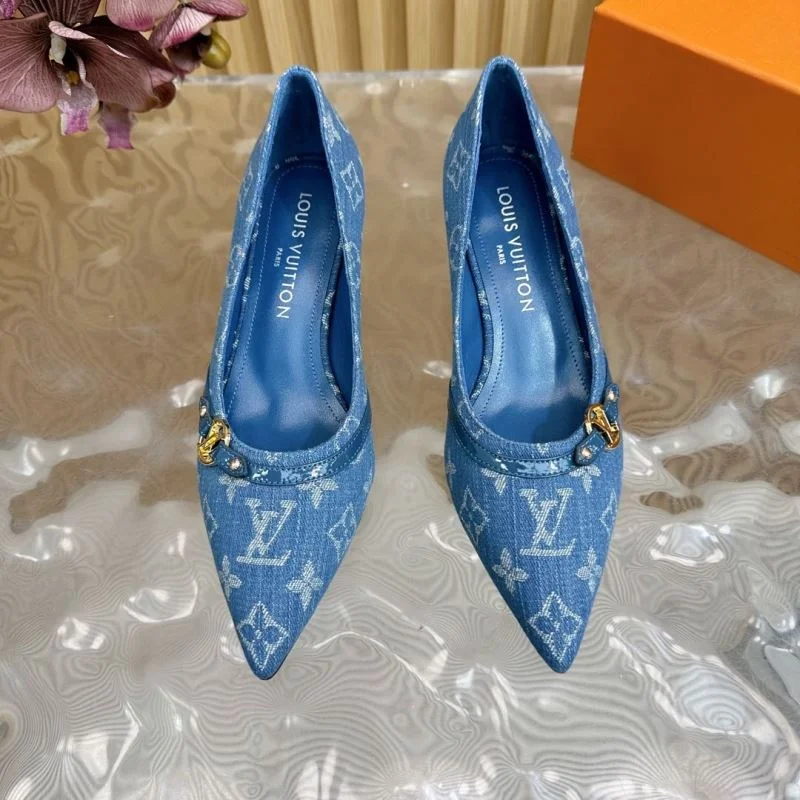 Brand-authenticated Louis Vuitton Heeled Shoes