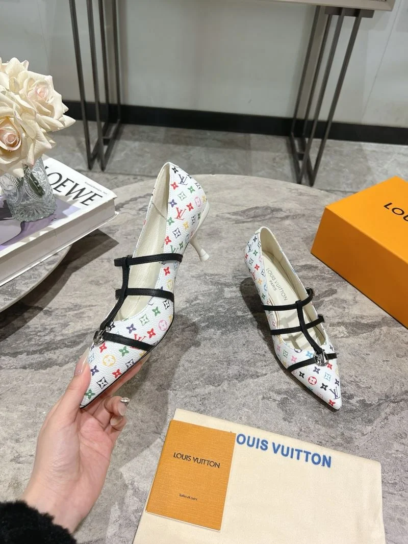 Precise copy Louis Vuitton Heeled Shoes