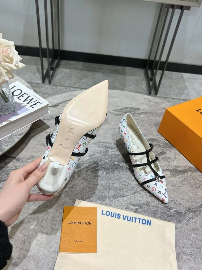 Precise copy Louis Vuitton Heeled Shoes