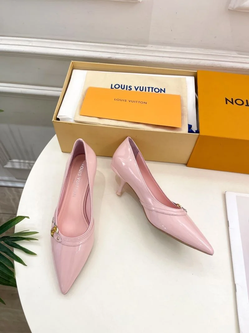 Mirror quality Louis Vuitton Heeled Shoes