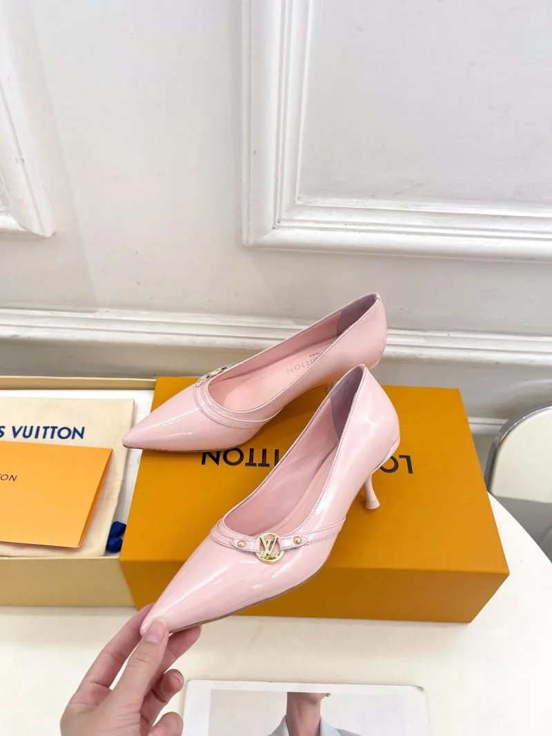 Mirror quality Louis Vuitton Heeled Shoes