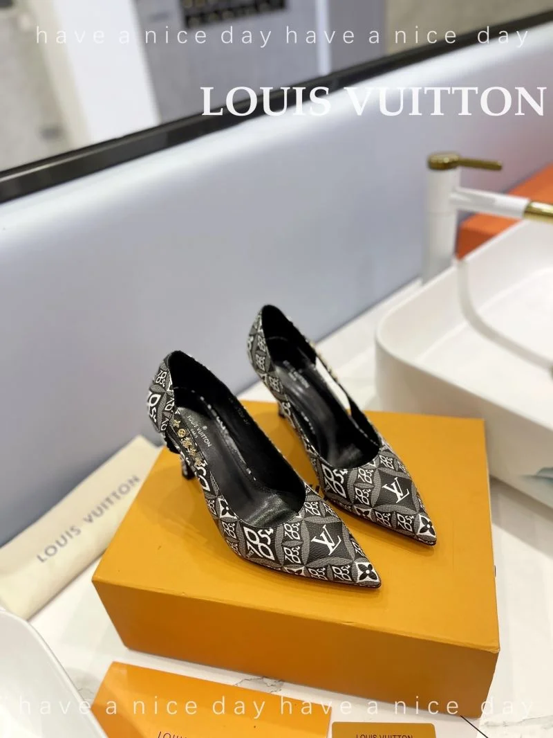 Precise copy Louis Vuitton Heeled Shoes