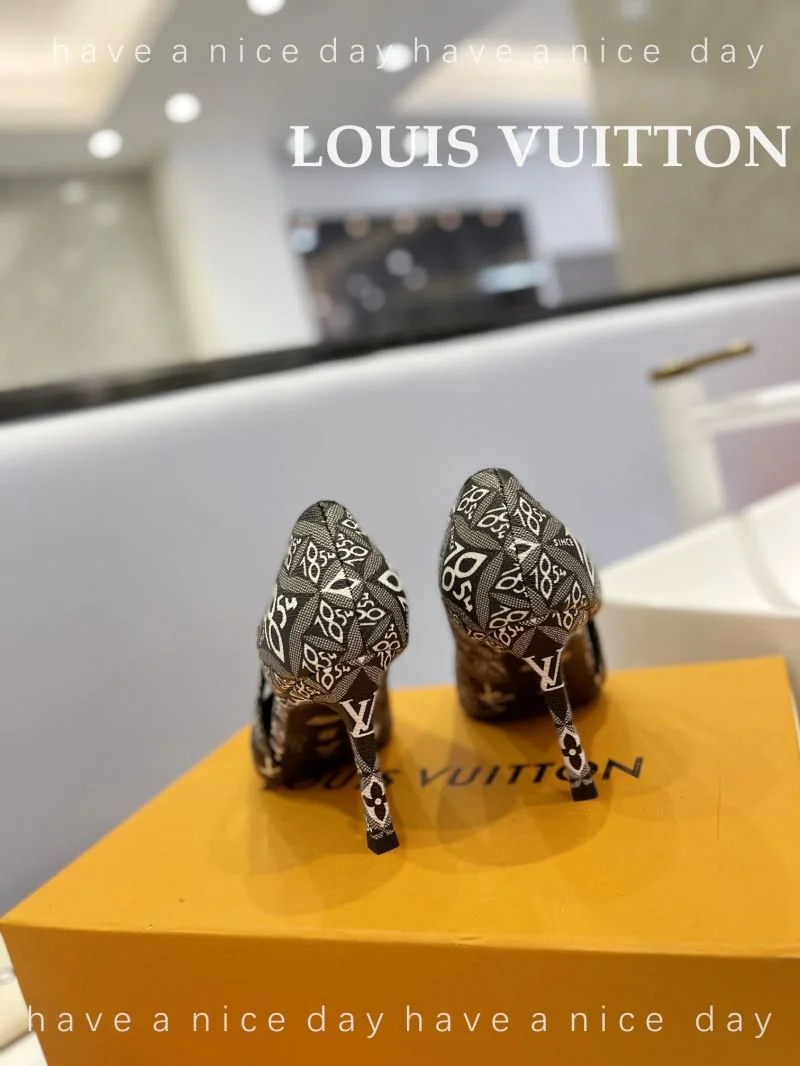 Precise copy Louis Vuitton Heeled Shoes