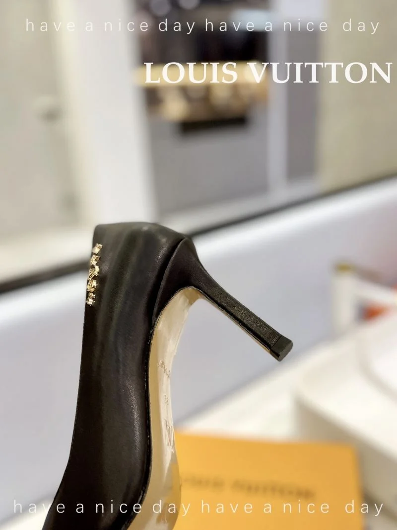 Authentic Louis Vuitton Heeled Shoes