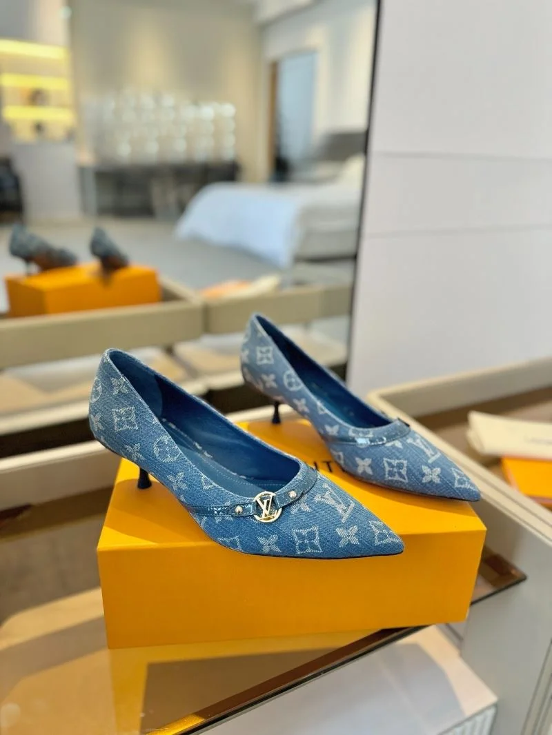 Mirror quality Louis Vuitton Heeled Shoes