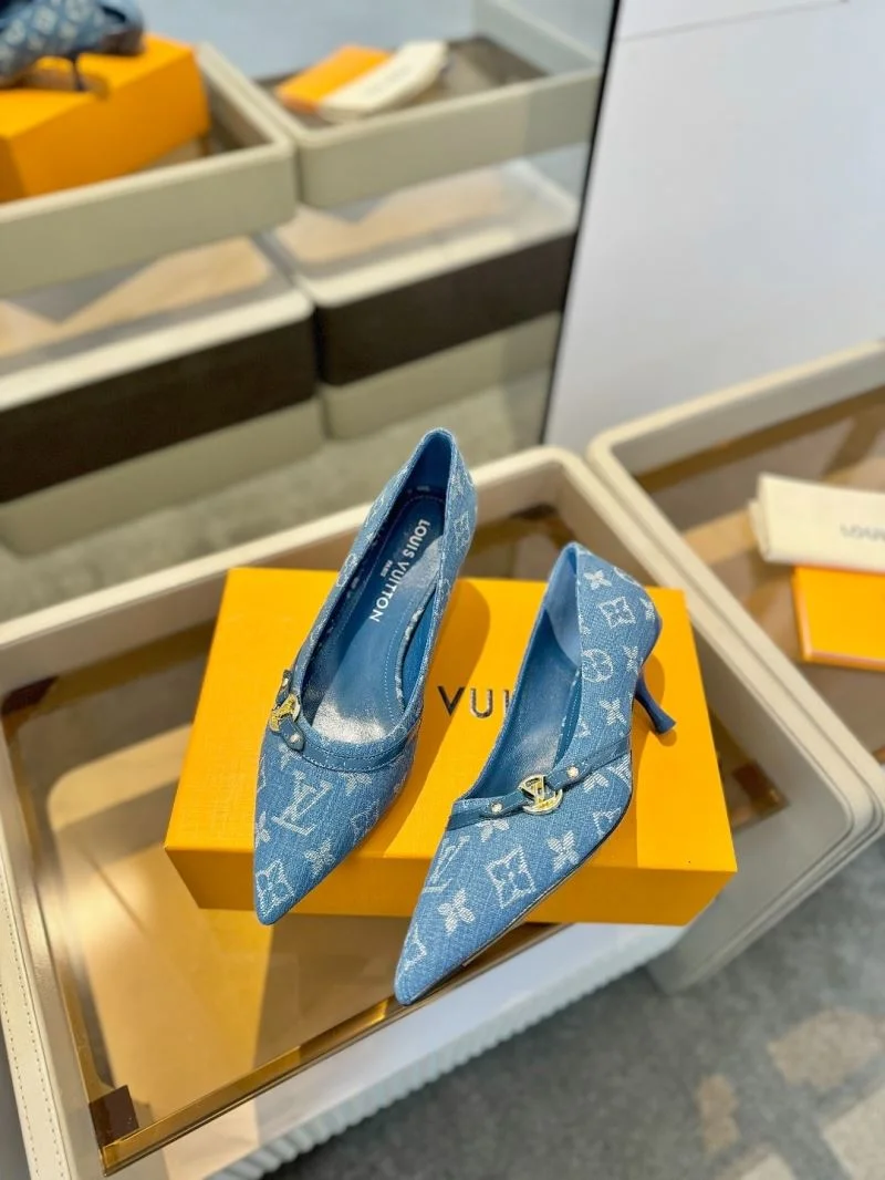 Mirror quality Louis Vuitton Heeled Shoes