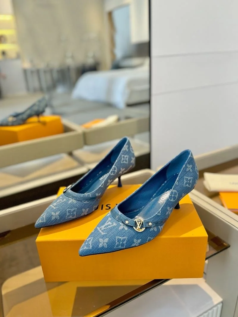 Mirror quality Louis Vuitton Heeled Shoes