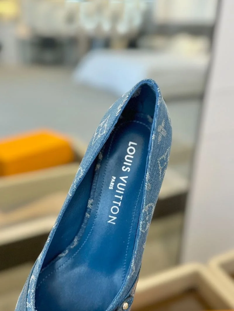 Mirror quality Louis Vuitton Heeled Shoes
