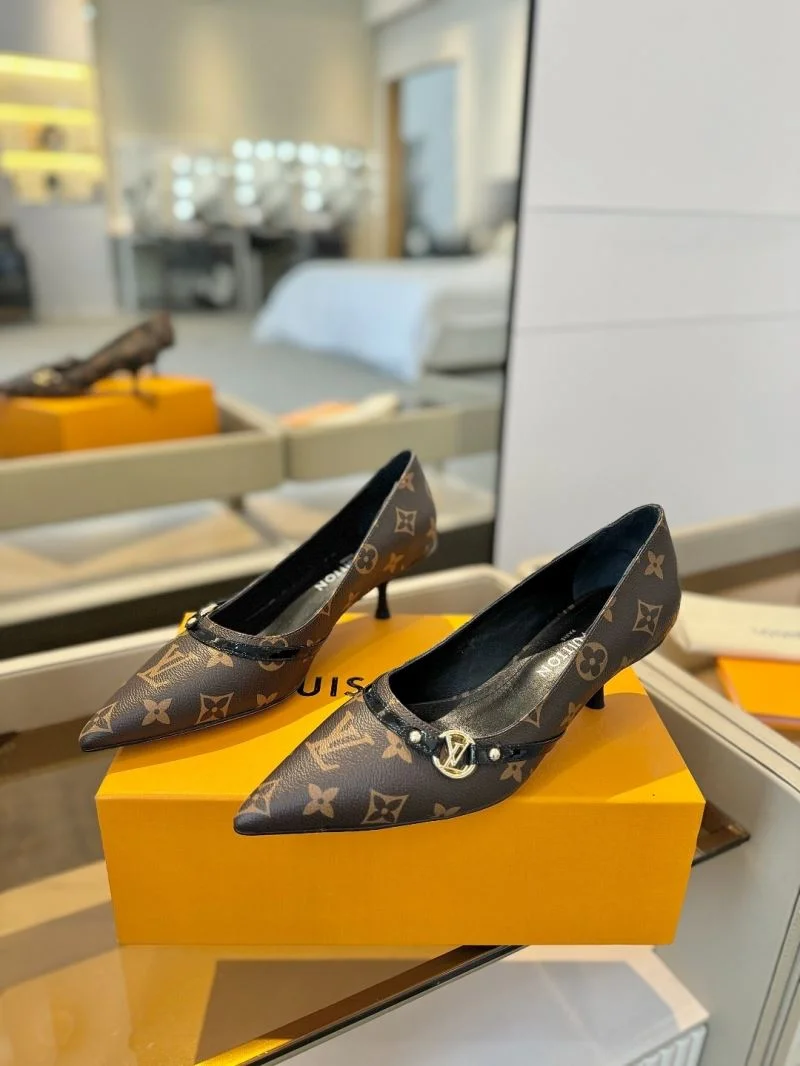 Brand-authenticated Louis Vuitton Heeled Shoes