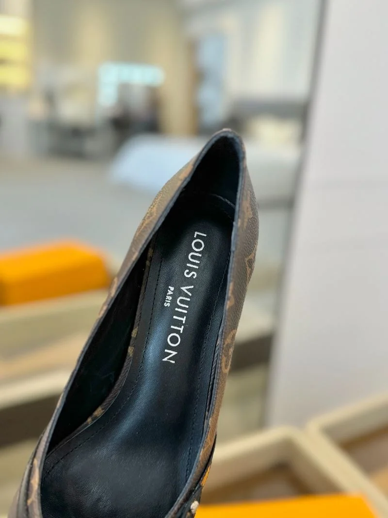 Brand-authenticated Louis Vuitton Heeled Shoes