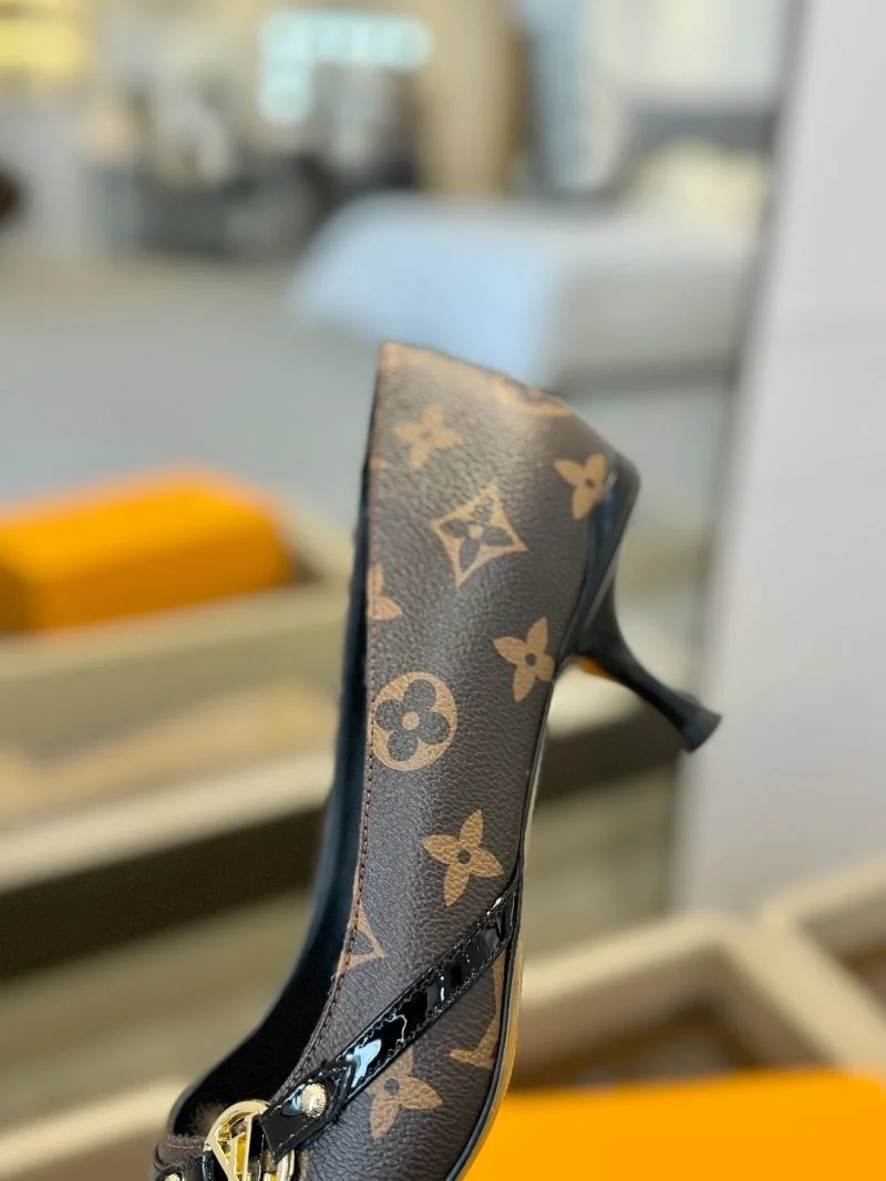 Brand-authenticated Louis Vuitton Heeled Shoes