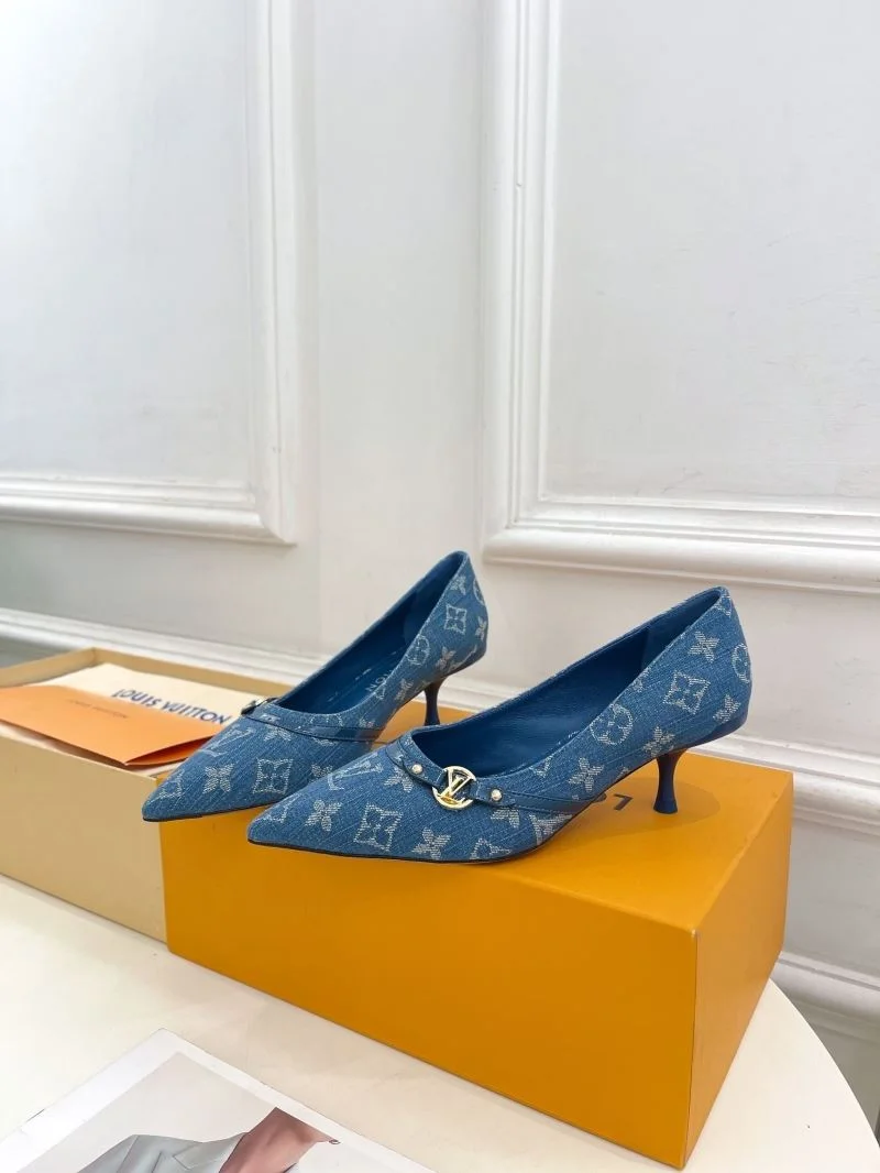 Brand-authenticated Louis Vuitton Heeled Shoes
