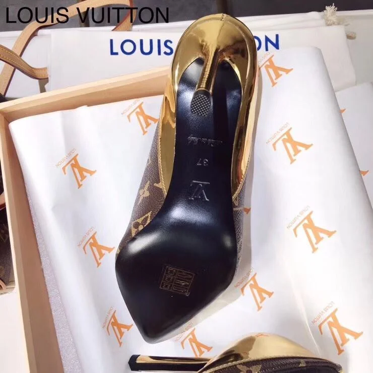 Exact replica Louis Vuitton Heeled Shoes