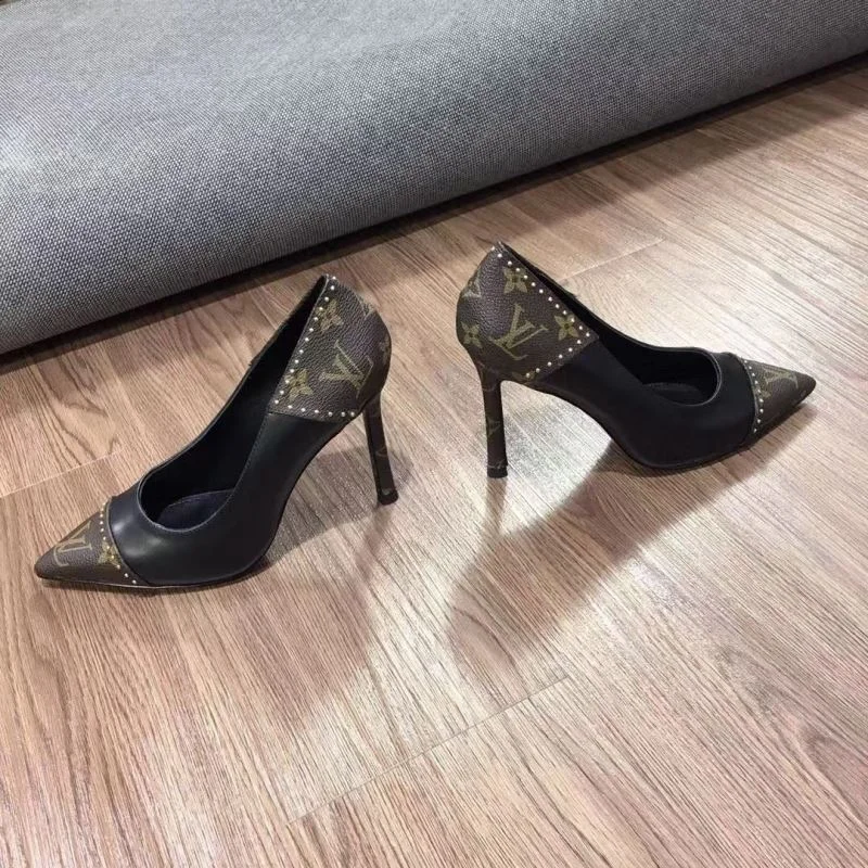 Mirror quality Louis Vuitton Heeled Shoes