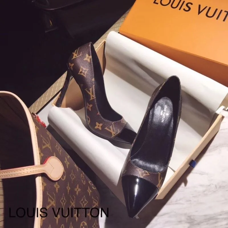 1:1 copy Louis Vuitton Heeled Shoes