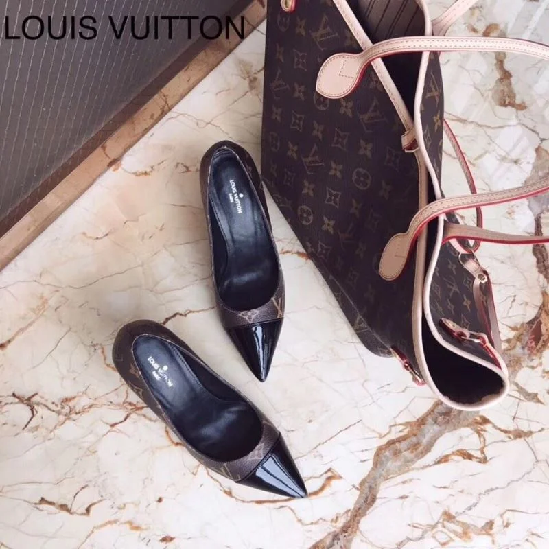 1:1 copy Louis Vuitton Heeled Shoes
