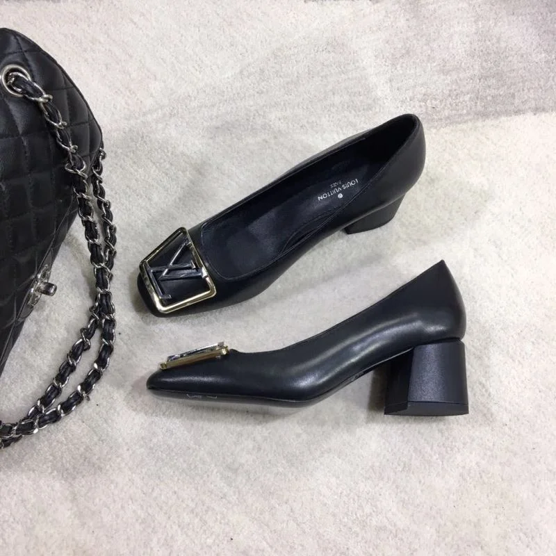 Precise copy Louis Vuitton Heeled Shoes