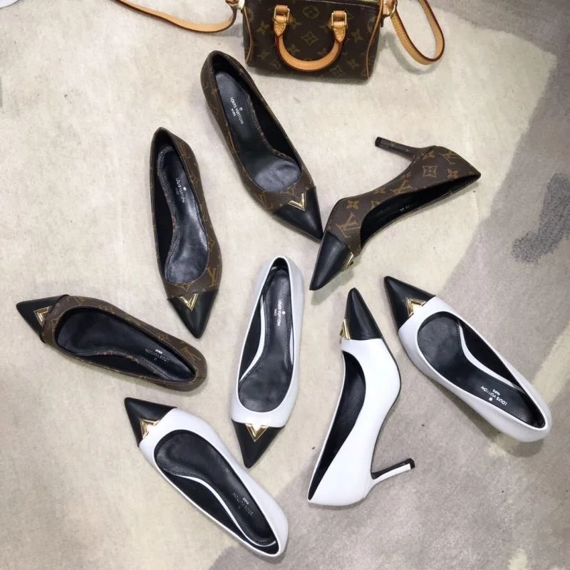 Mirror quality Louis Vuitton Heeled Shoes