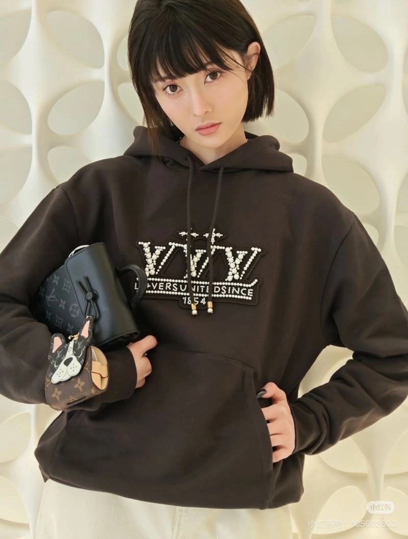 Brand-authenticated Louis Vuitton Hoodies