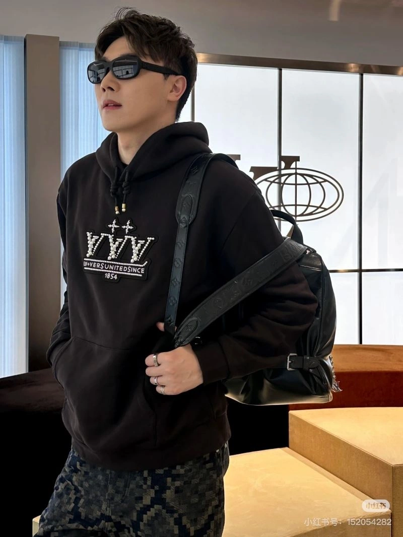 Brand-authenticated Louis Vuitton Hoodies